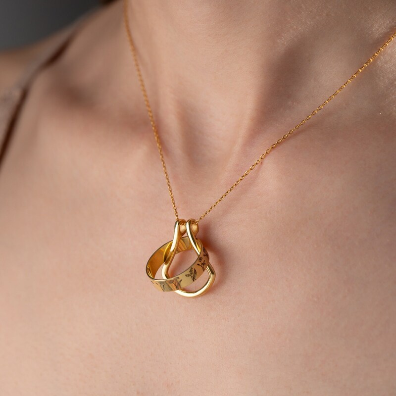 Ring Holder Necklace - Etsy