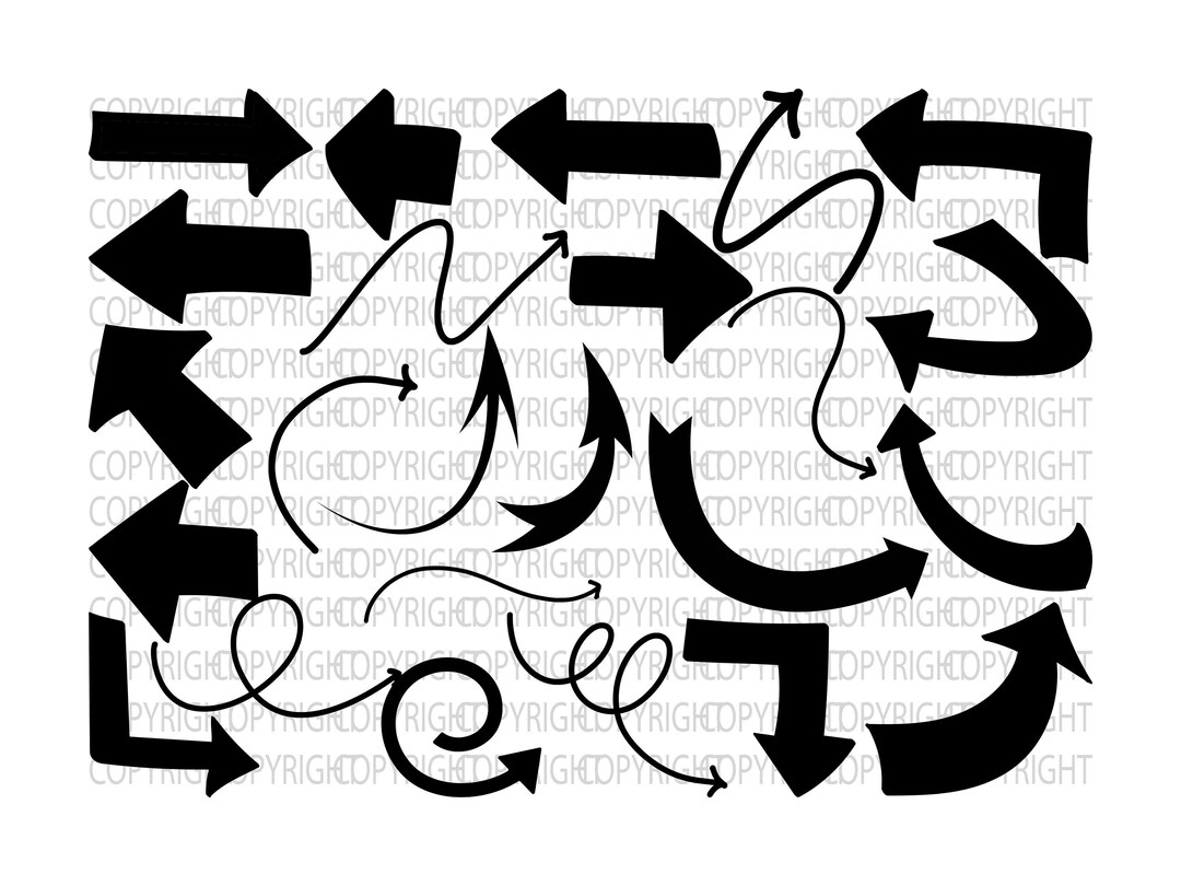 Arrows SVG Bundle, Arrows SVG, Arrow Signs Svg Bundle, Right Arrow Svg ...