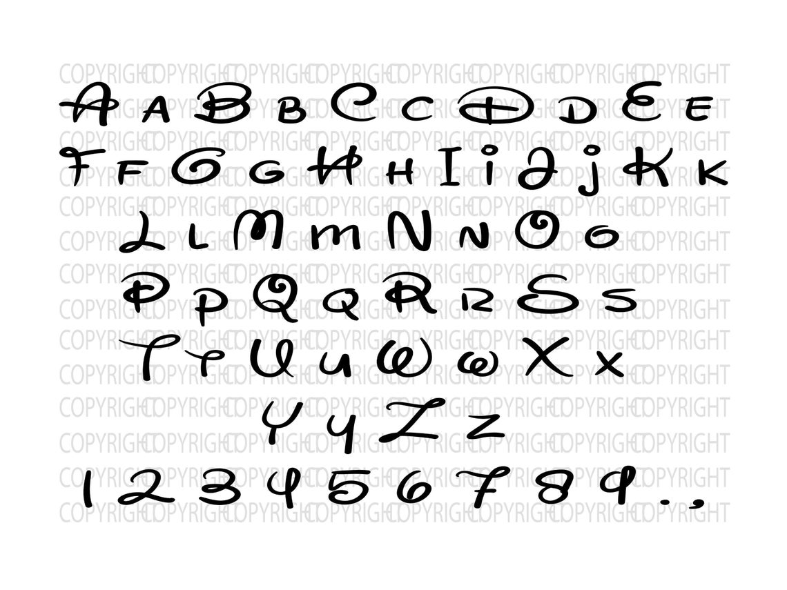 Maus Alphabet SVG Maus Schriftart SVG Buchstaben SVG - Etsy Schweiz