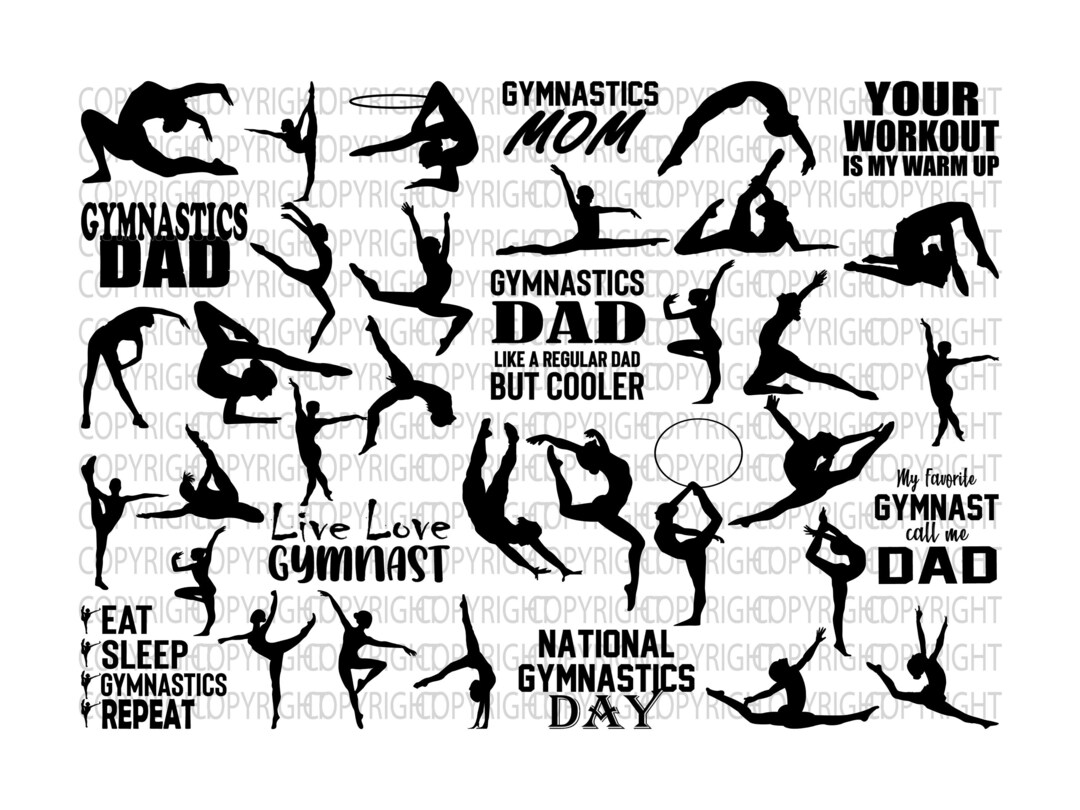 Gymnastics Svg Gymnastics Png Gymnast Svg Gymnast Png - Etsy Canada