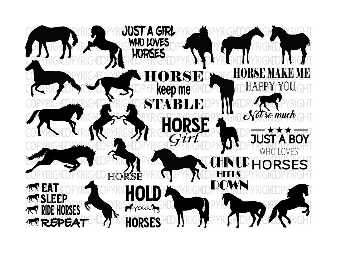 Pferd SVG Bundle, Pferd SVG, Pferde SVG, Pferde SVG, Pferd Svg, Pferde Svg, Pferde Svg, Pferde ...