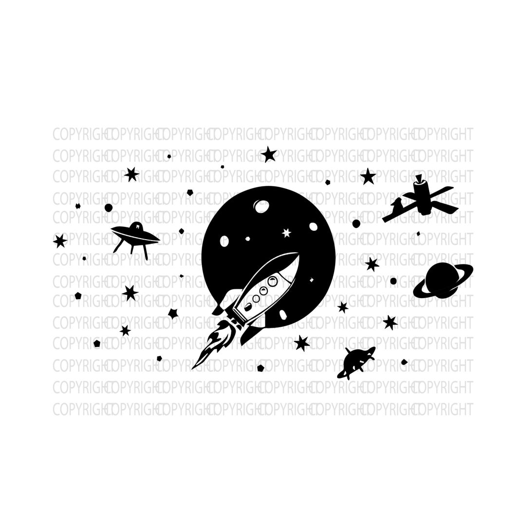 Space Svg Galaxy Svg Space Ship Svg Rocket Svg Outer Space - Etsy Portugal