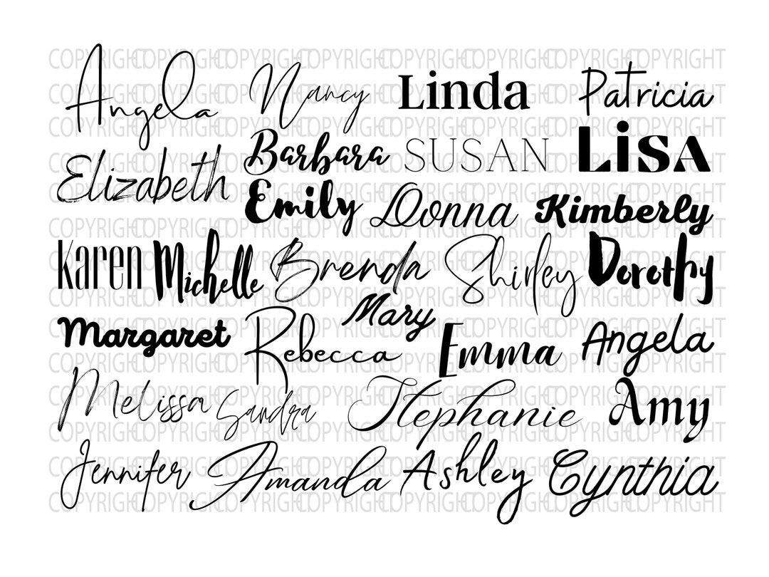27 FONTS SVG Bundle, Handwritten Font SVG, Cursive Font Svg ...