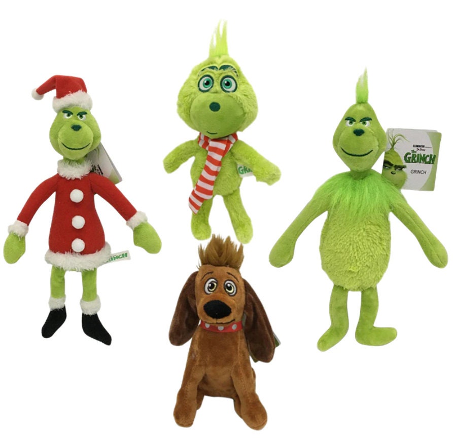 Mini Grinch Plush - Etsy