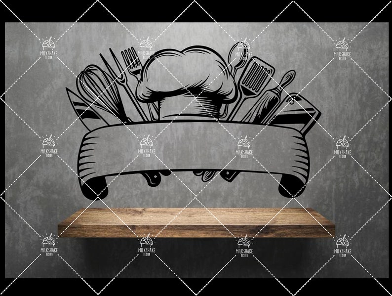Shef Coocking Banner SVG - Etsy Australia