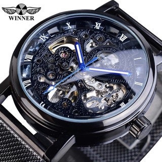 Mens Luxury Watch Transparent Mechanical Face - Etsy