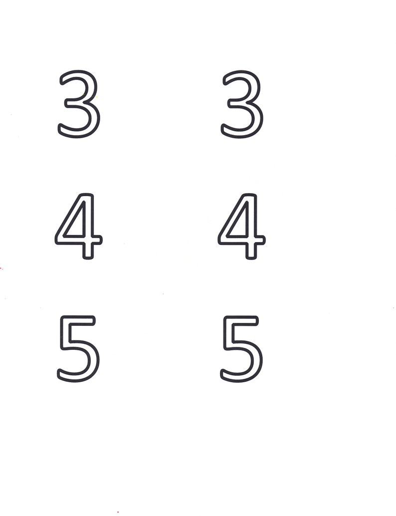 Numbers 1 to 50 Coloring Pages|printable for Kids|kindergarten ...