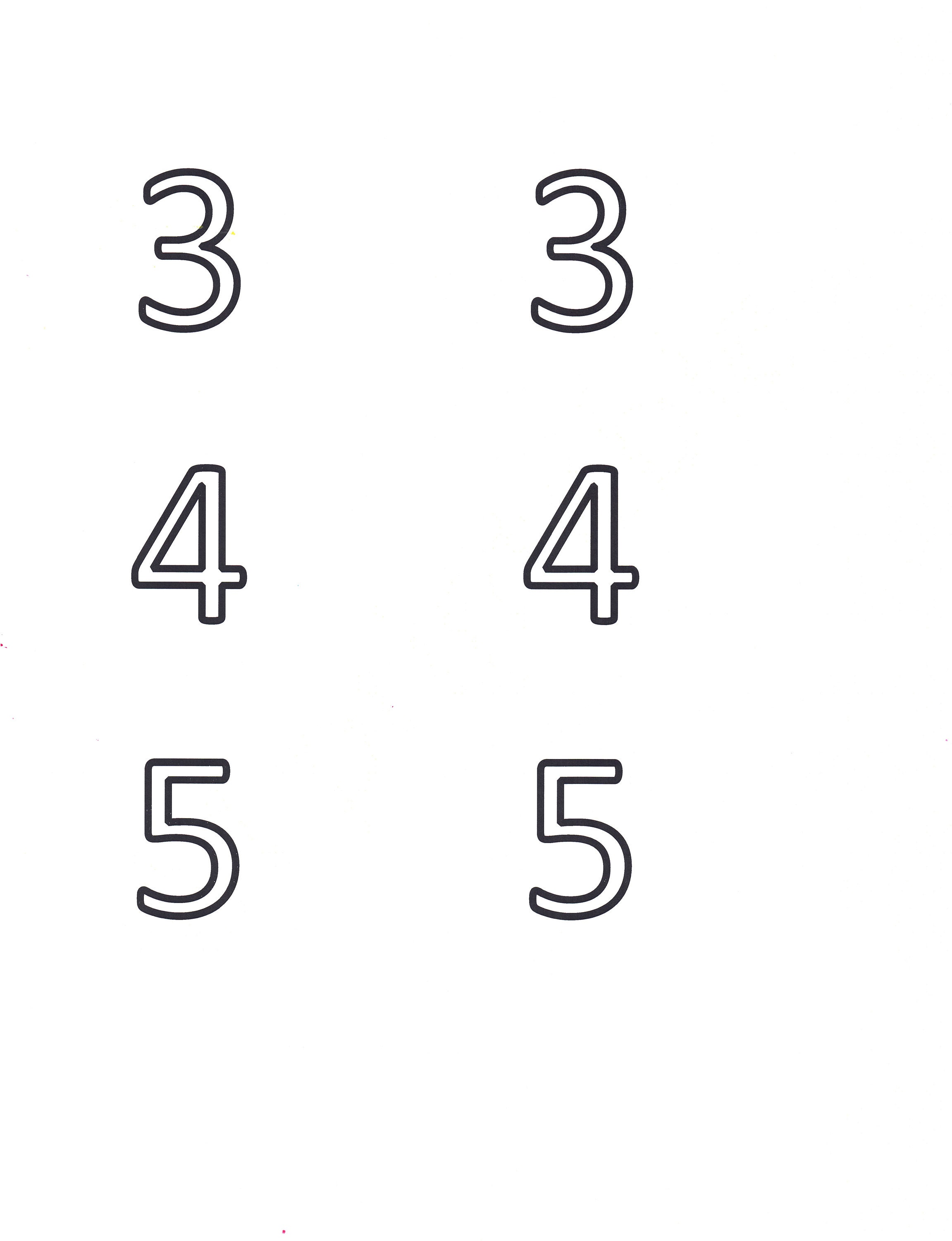 Numbers 1 to 50 Coloring Pages|printable for Kids|kindergarten ...