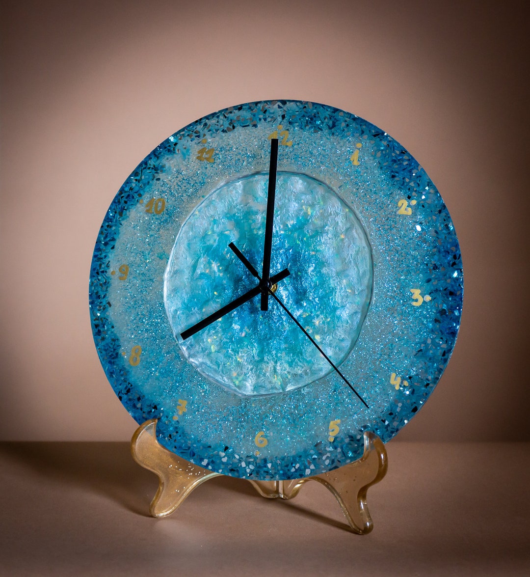 Blue Epoxy Watch - Etsy