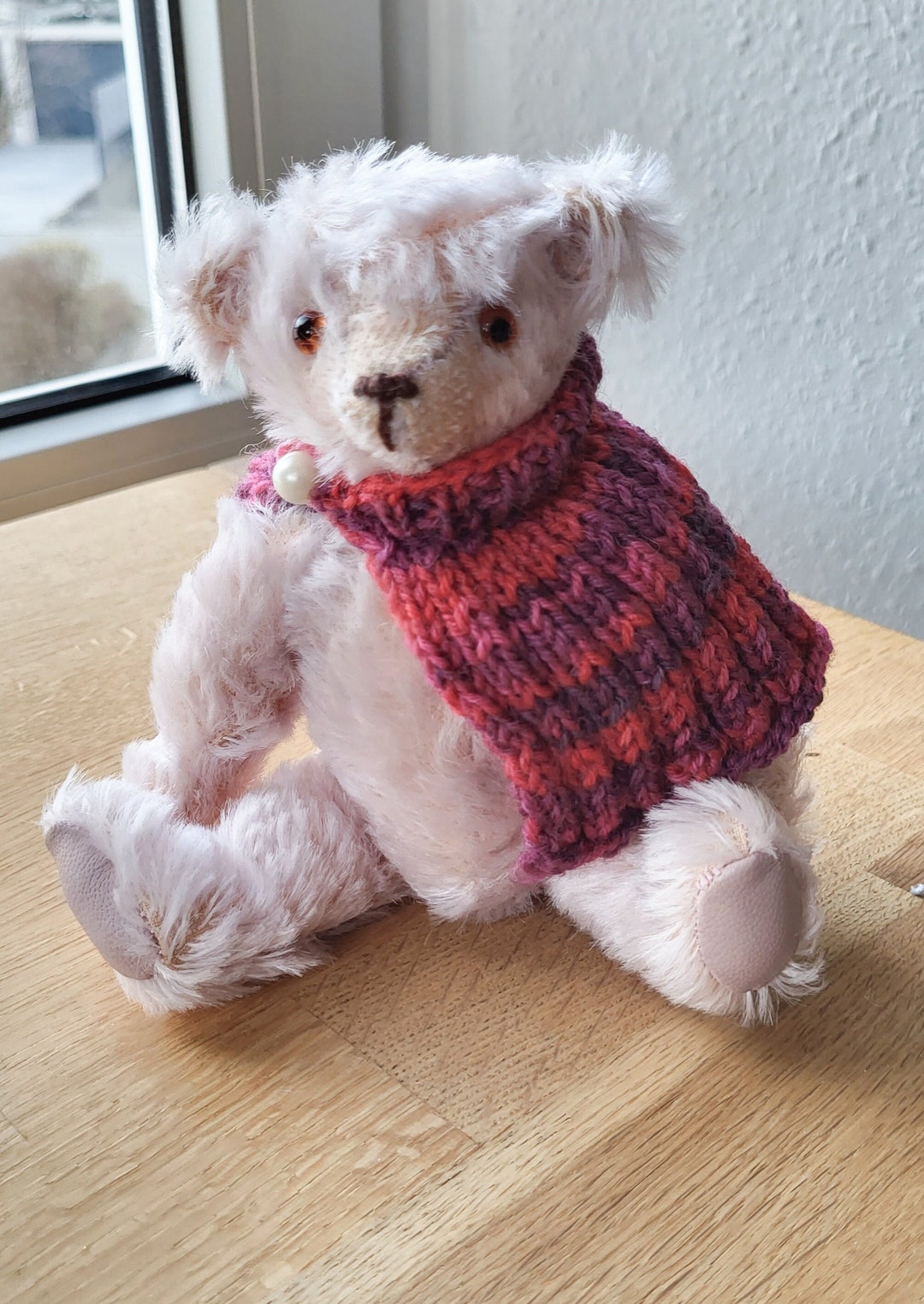 Teddy Polly Handmade Mohair Artist Teddy Made From High Quality ...