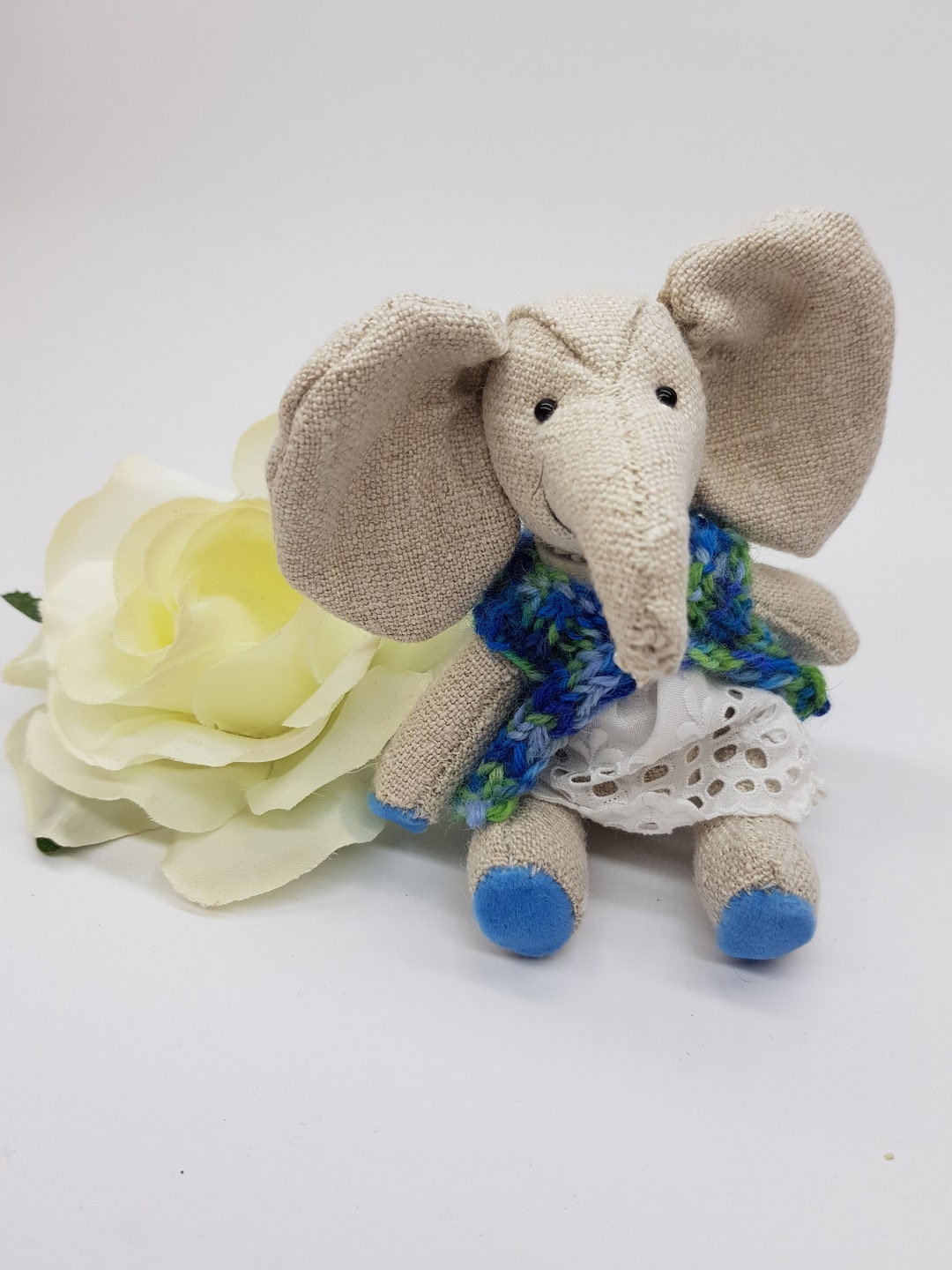Elephant Elsa Handmade Linen Artist Elephant Made From High Quality ...