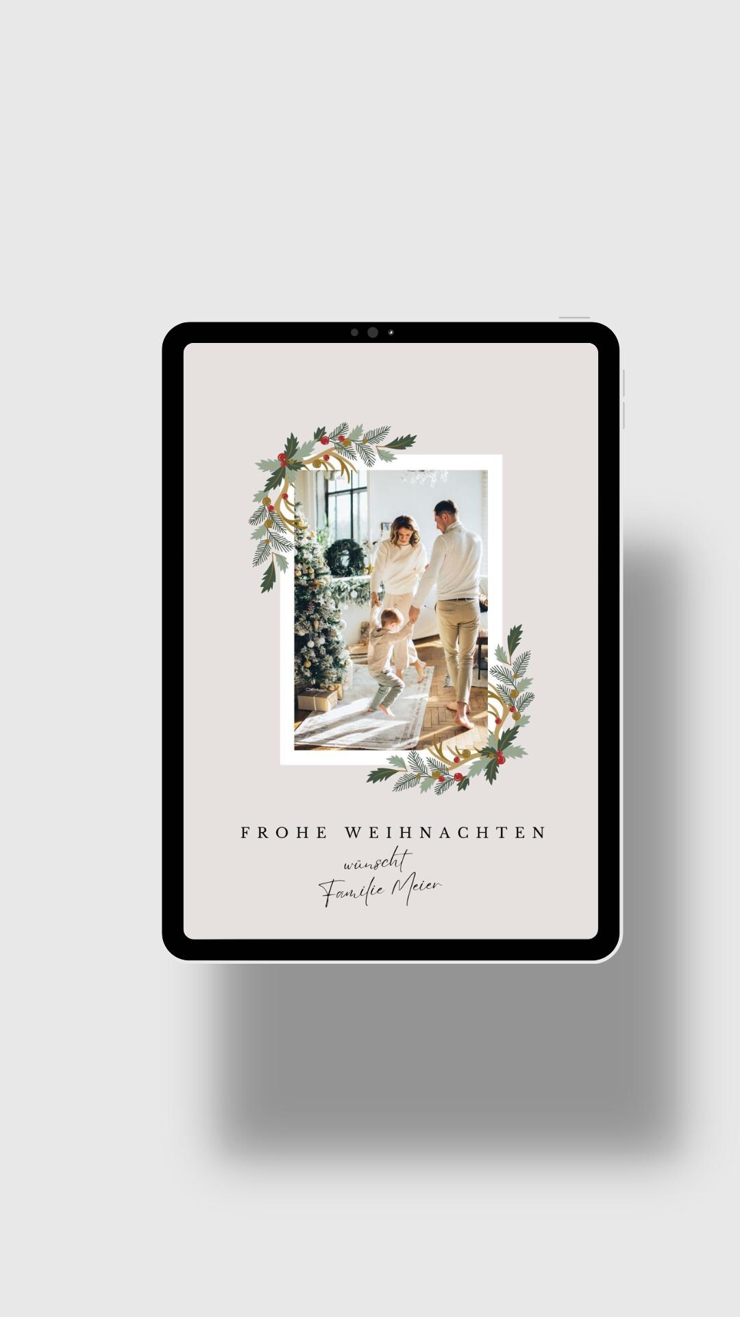 Electronic Christmas Card, Christmas, Greeting Card, Digital Greeting ...