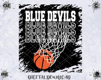 Lady Blue Devils Svg, Lady Blue Devils Basketball Svg, Basketball Svg ...