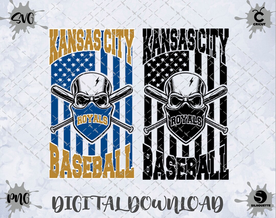 Royals Baseball Svg - Etsy
