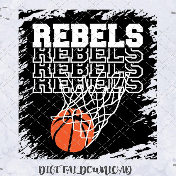 Rebels Basketball - Etsy