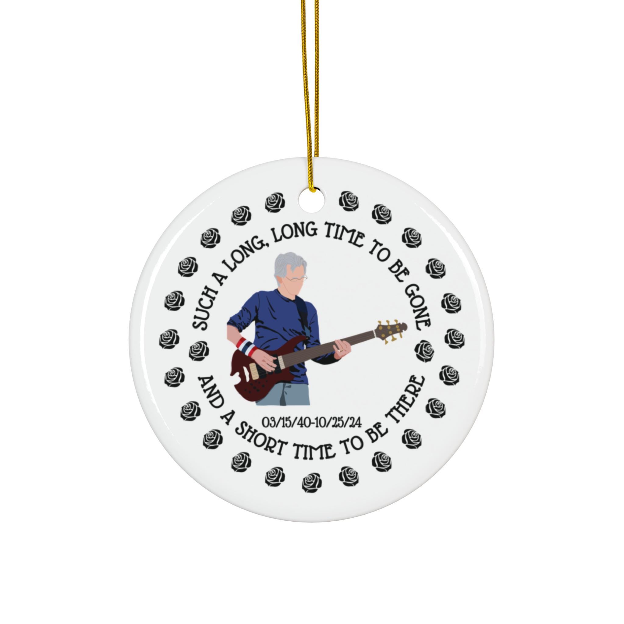 Phil Lesh Ceramic Ornament Box of Rain Lyrics Christmas Decoration ...