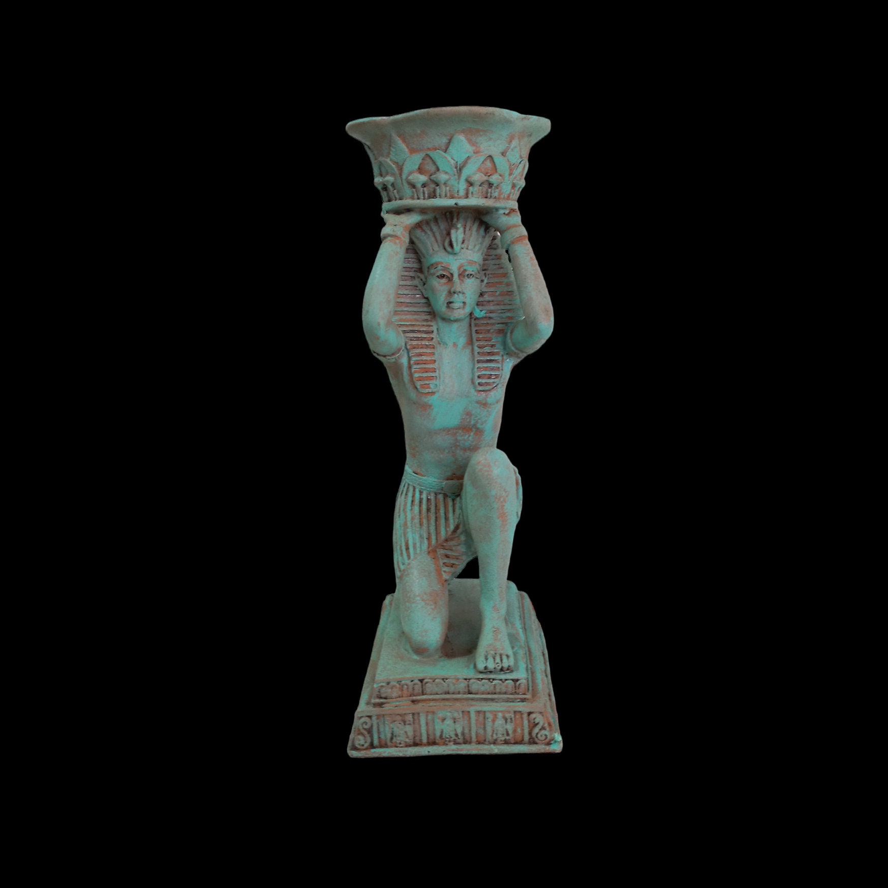 Ancient Egypt Candle Holder Pyramid Guard - Etsy