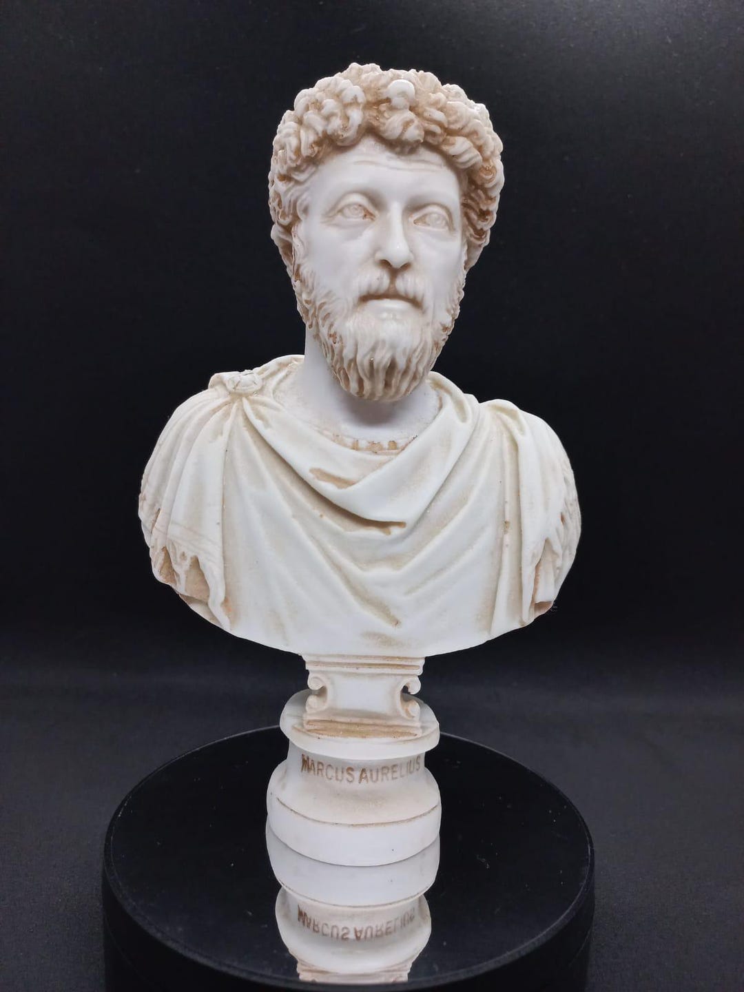 Original Museum Color Marcus Aurelius Bust, the Philosopher King ...
