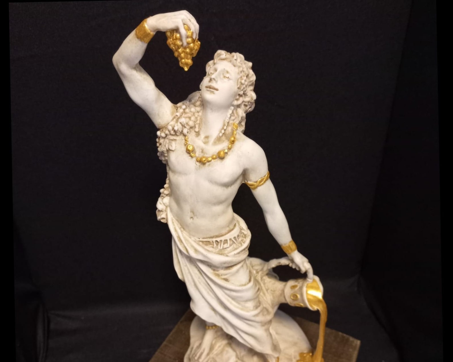 Exclusive Dionysus Greek God of Wine, Dionysus Sculpture on Pedestal ...