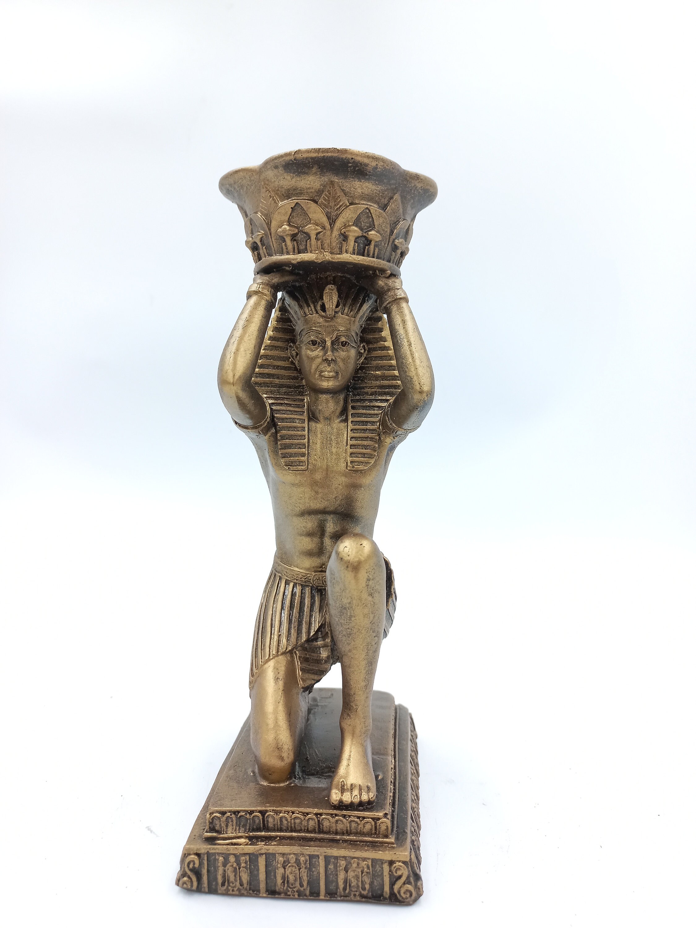 Ancient Egypt Candle Holder Pyramid Guard - Etsy