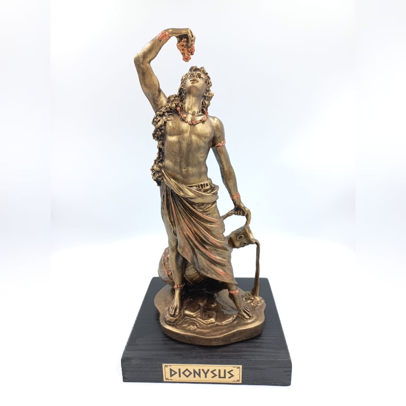 Bacchus Statue Dionysus God of Wine - Etsy