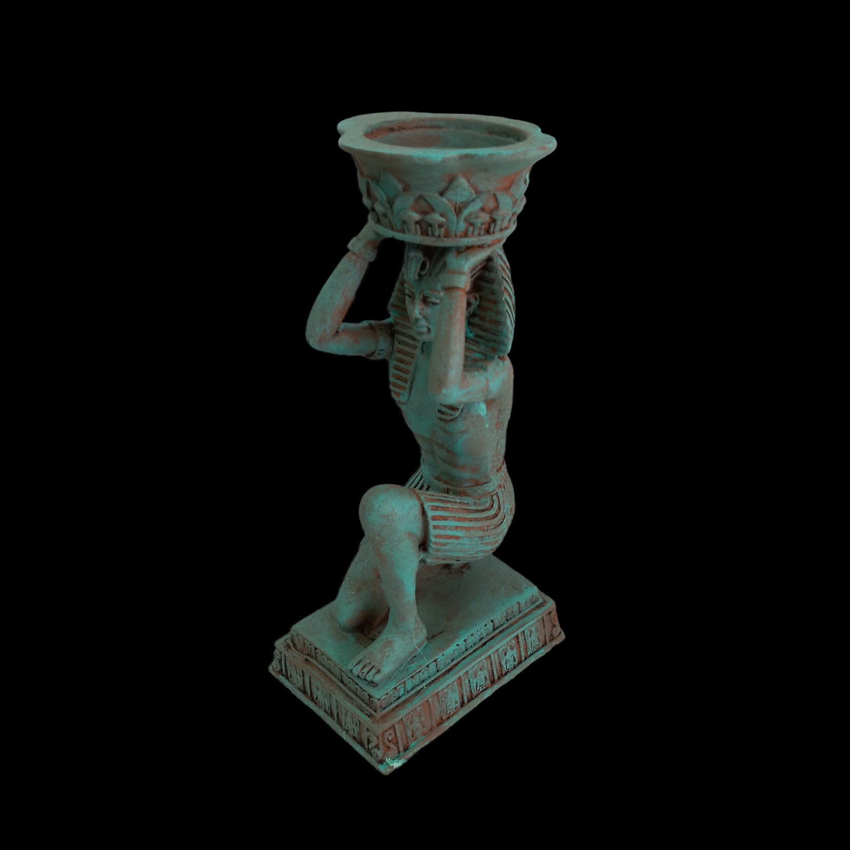 Ancient Egypt Candle Holder Pyramid Guard - Etsy
