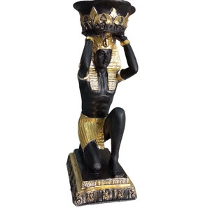 Ancient Egypt Candle Holder, Pyramid Guard - Etsy