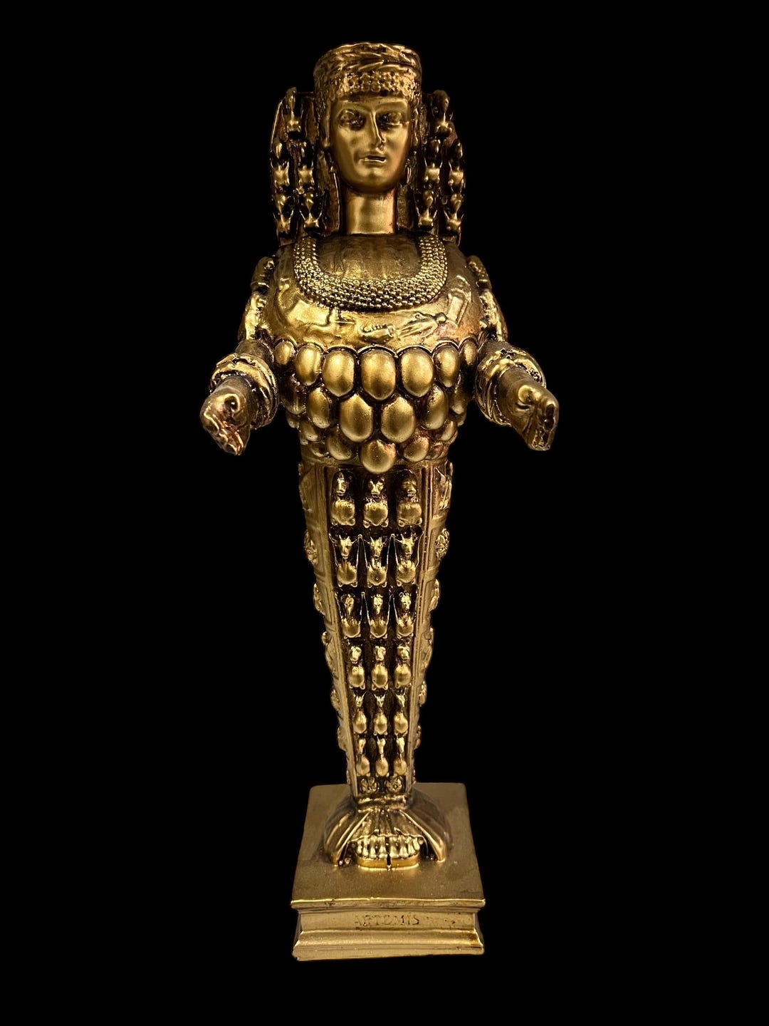 Exlusive Artemis Statue,gold Color Artemis, Handmade Sculpture ...