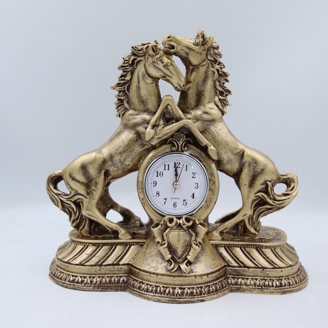 Decorative Prancing Horse Clock, Office Decor, House Decor - Etsy