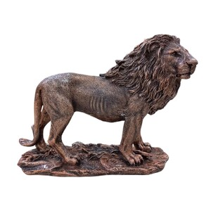 Very Realistic Lion Sculpture Lion King Sculpture 14 Inch - Etsy