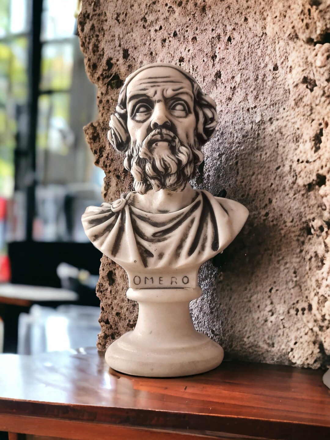 Omero Mythological Bust Decor,greek Mythology, Omero Statue - Etsy