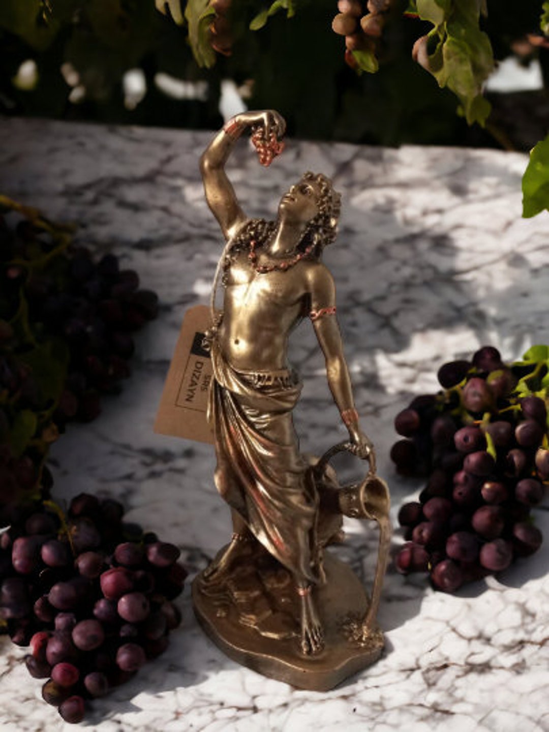 Bacchus Statue, Dionysus God of Wine - Etsy