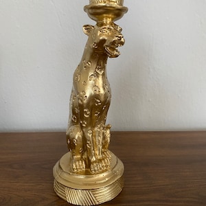 Handmade Marble Leopard Candle Holder: Modern Desk Decor - Etsy