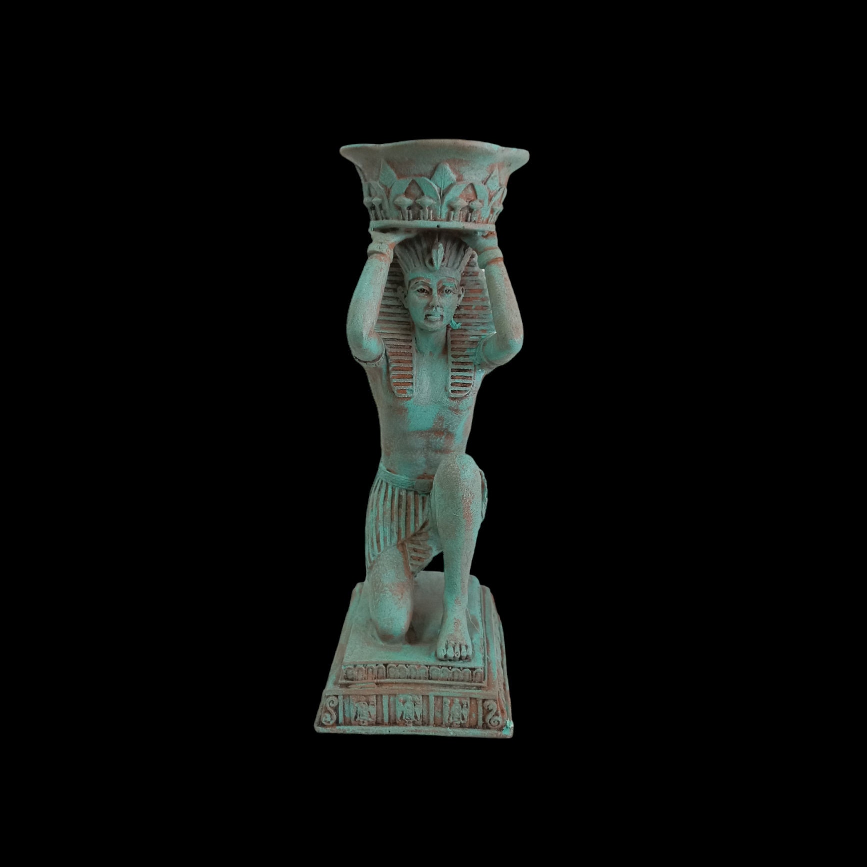 Ancient Egypt Candle Holder Pyramid Guard - Etsy