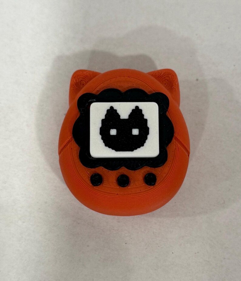 Halloween Tamagotchi Fidget Clicker Toy: 3D Printed Sensory Toy ...