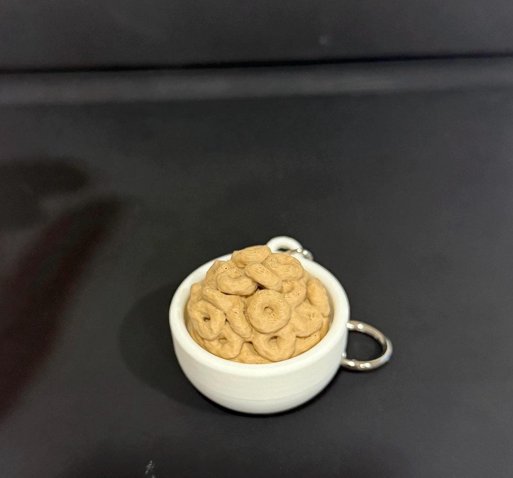 Cereal Clicker Toy Keychain 3D Printed, Cheerios, Fruit Loops, Reese’s ...