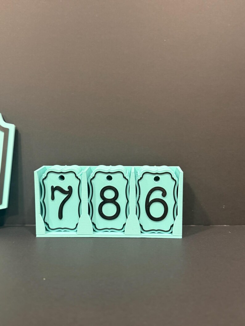 3D Printed Book Tracker, Reading Tracker Display, Reading Goal Counter ...