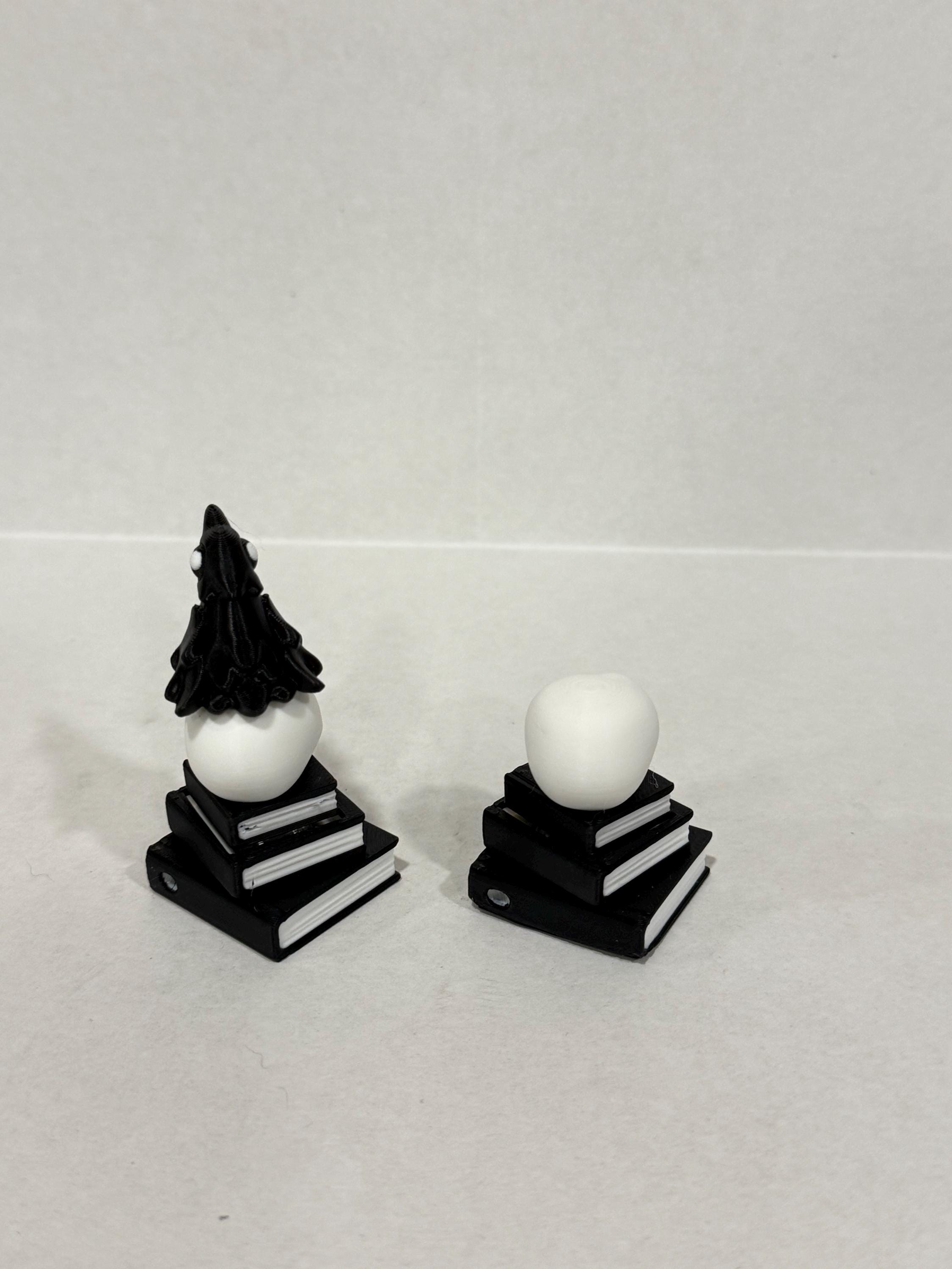 Book Stack Fidget Clicker- 3D Printed- Gothic Charm - Etsy