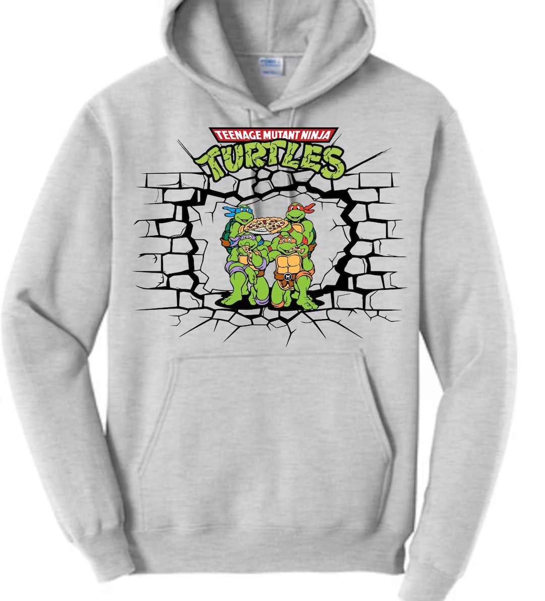 Vintage TMNT Hoodie or Sweatshirt: Retro 80s Cartoon Apparel - Etsy