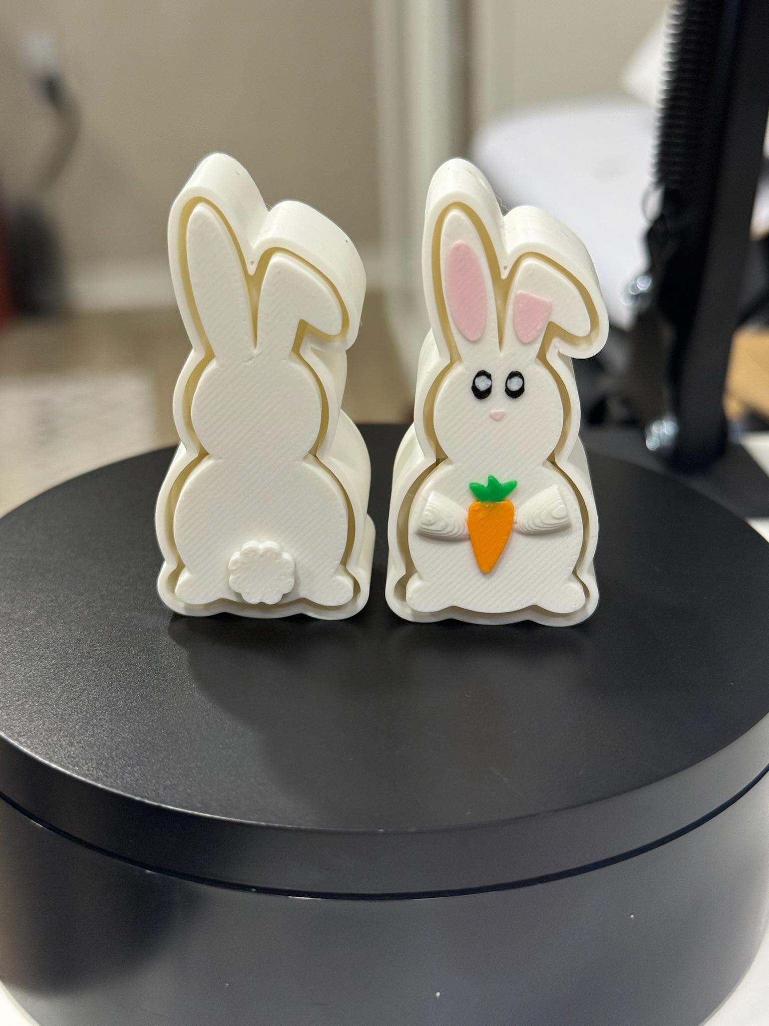 Bunny Rabbit Fidget Clicker, Sensory Desk Toy - Etsy
