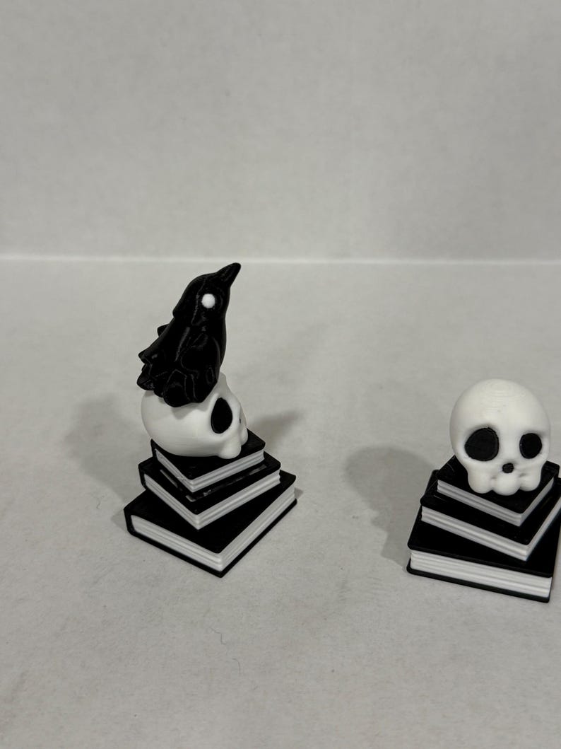 Book Stack Fidget Clicker- 3D Printed- Gothic Charm - Etsy