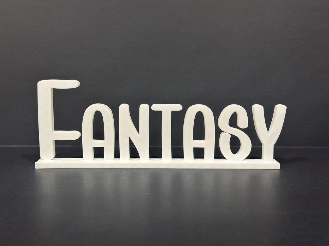 Library Legends. Book Genre Signs. Modern 3D Printed Book Shelf Signs ...