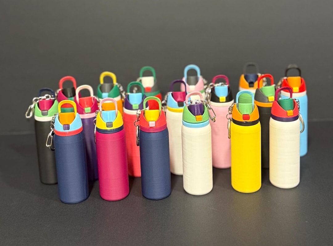 Owala Chapstick Holder 3D Printed Keychain | Mini Owala Bottle Lip Balm ...