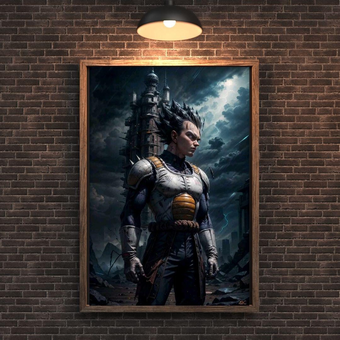 Vegeta Prince of All Saiyans Matte Vertical Posters - Etsy