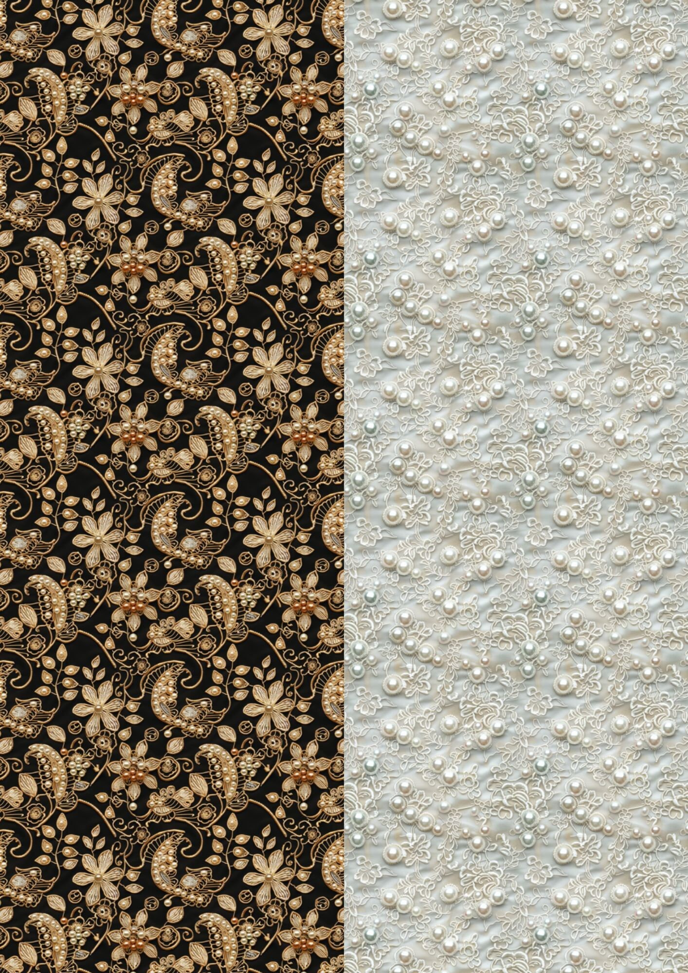 10 X Lace Inspired, Intricate, Feminine, High Quality JPG Format, 12” X ...