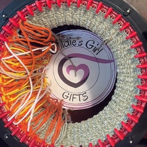 Addi 46-pin Knitting Machine Pumpkin Gnome Hat, Digital Pattern ...