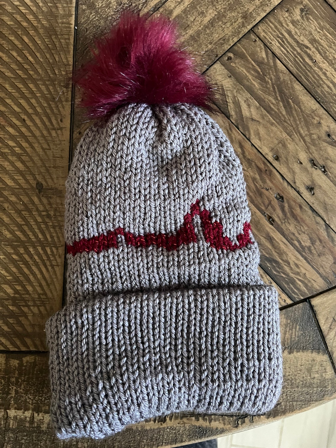 Heartbeat Rhythm Hat Pattern, Addi/sentro Knitting Machine (digital ...