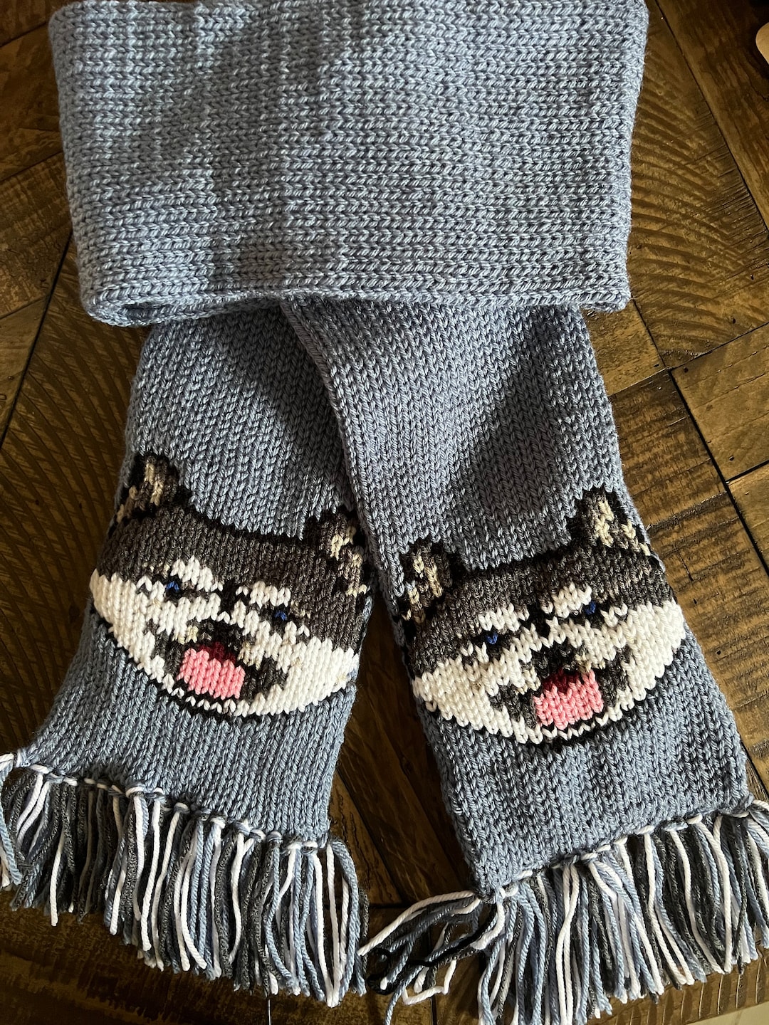 Husky Scarf Pattern: Digital Pattern, Knitting Machines, Knitting ...