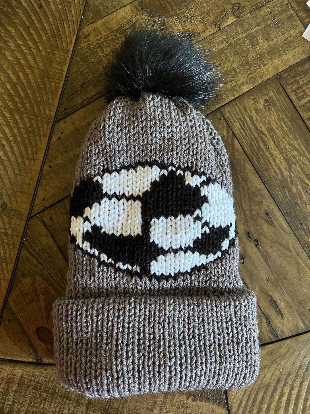 Soccer Ball Knit Hat Pattern for Circular Knitting Machines / Addi ...