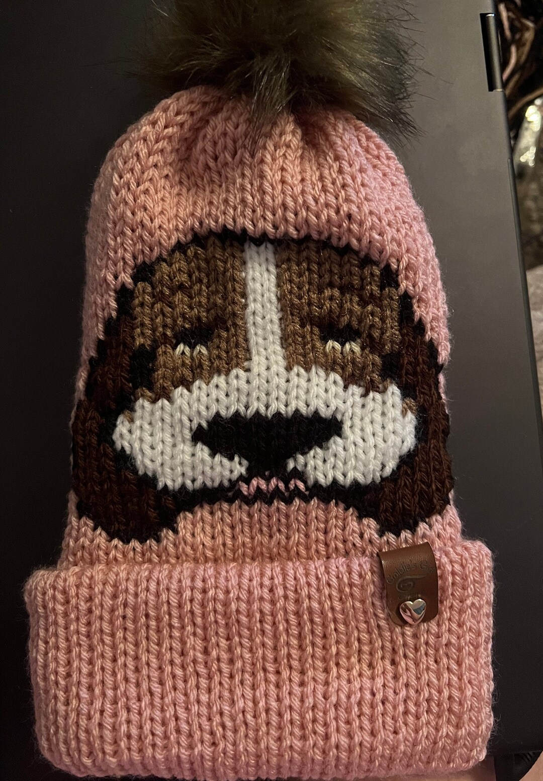 Basset Hound Knit Hat Pattern, Digital Pattern, Knitting Machines ...